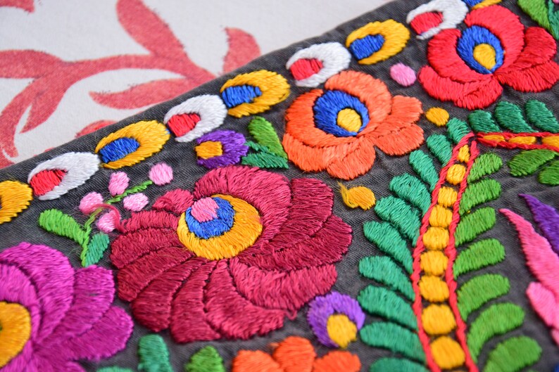 Antique Authentic Vintage Hungarian Matyo Handmade Embroidered ...