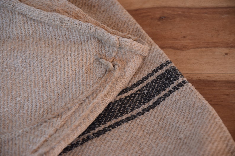 HEAVY Antique Grainsack Rustic Hemp Grain Sack Homespun - Etsy