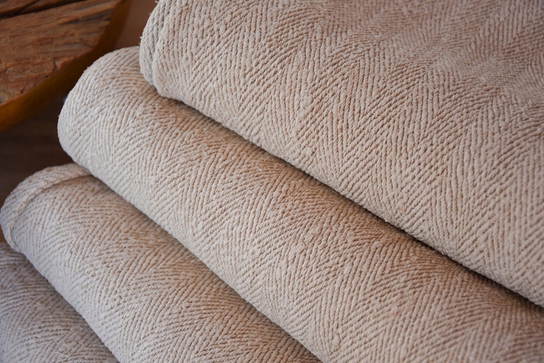 Very HEAVY Antique Grainsack Rustic Hemp Grain Sack Homespun Feedsack Vintage Bag Herringbone ...