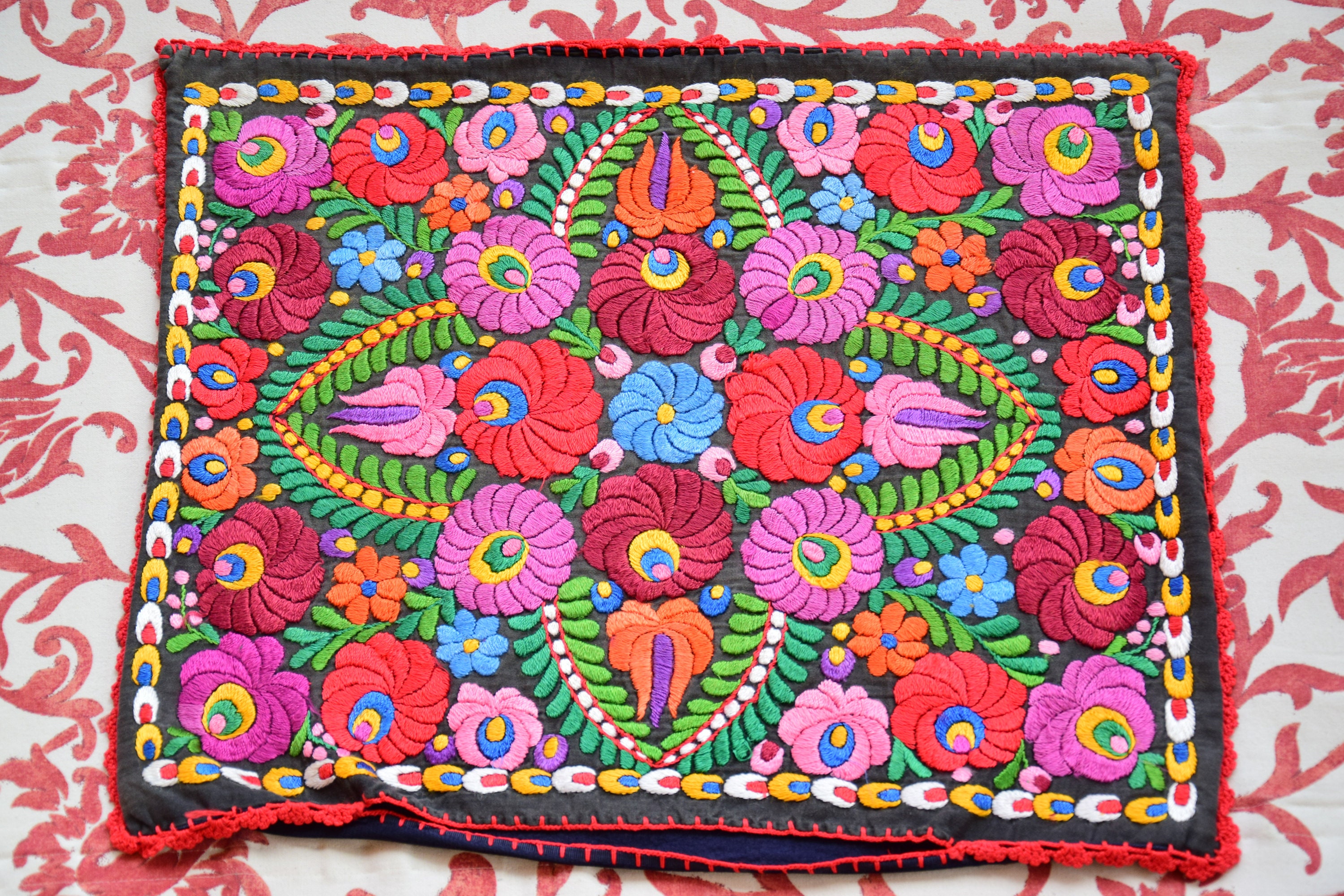 Antique Authentic Vintage Hungarian Matyo Handmade Embroidered ...