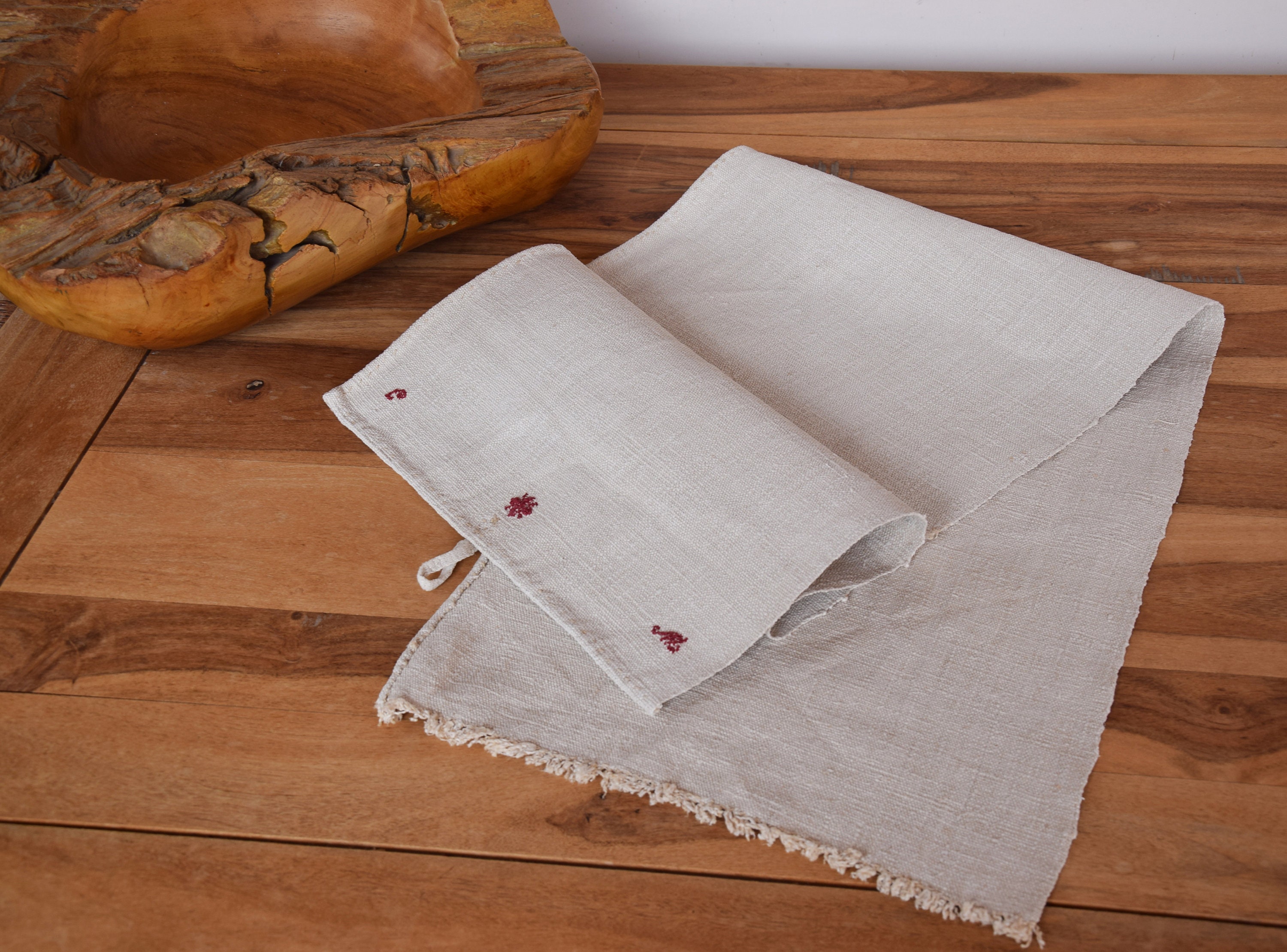 Very Heavy Nubby Pure Hemp Bath Dish Towel Napkin Material - Etsy