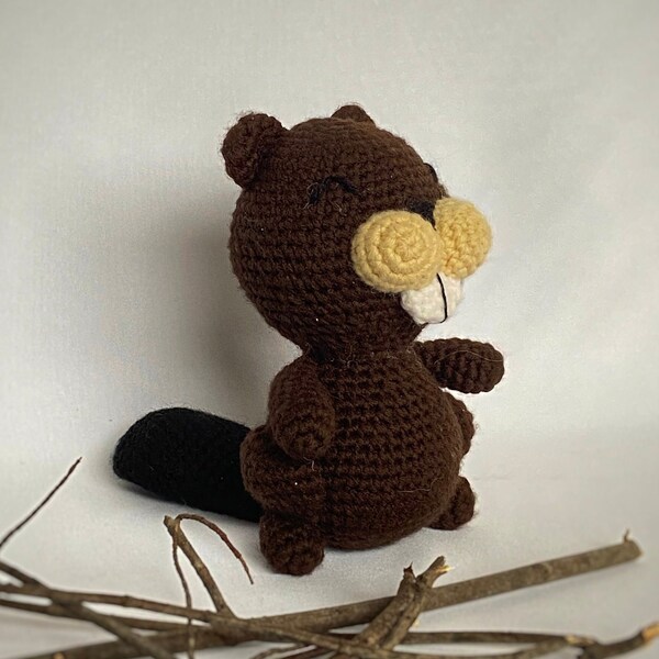 Stuffed Beaver - Etsy
