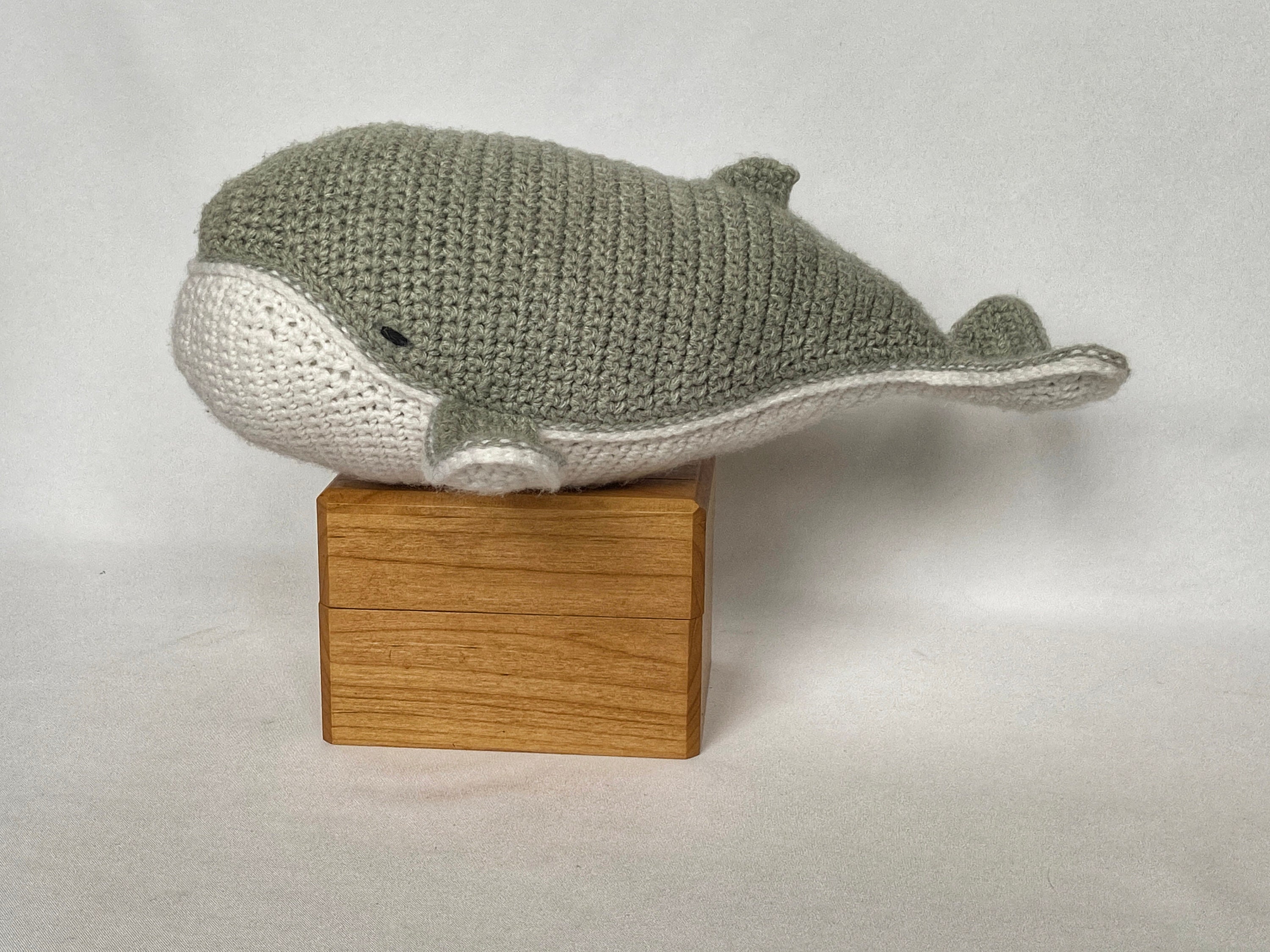 TOY Humpback Whale Gift Baby Shark Plush Handmade Stuffed - Etsy