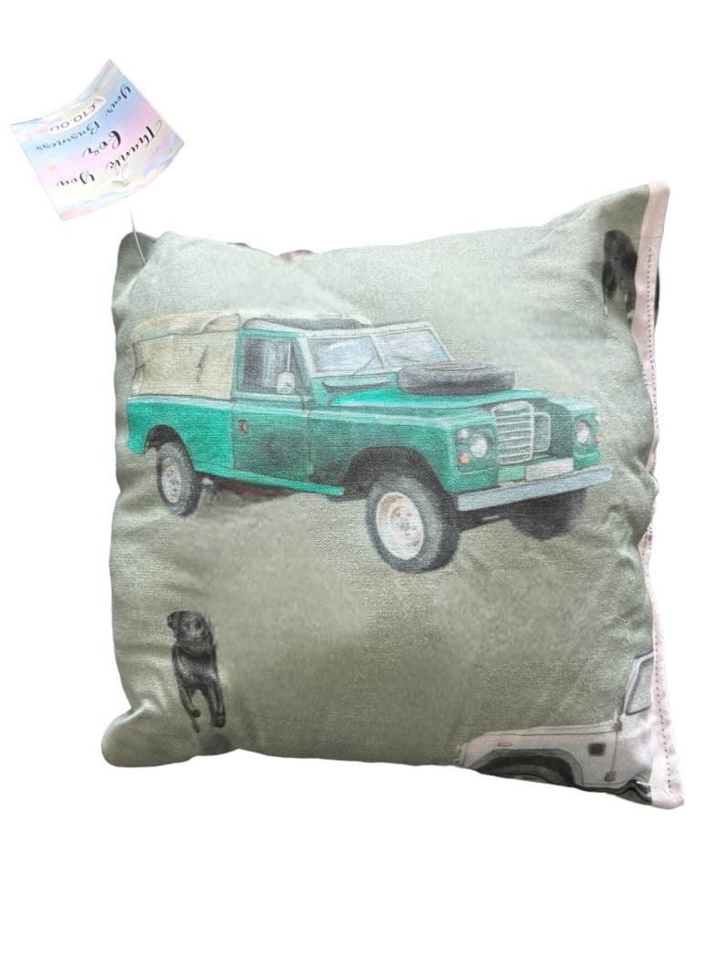 Handmade Extra Small Land Rover Defender Cushions - Classic - Etsy