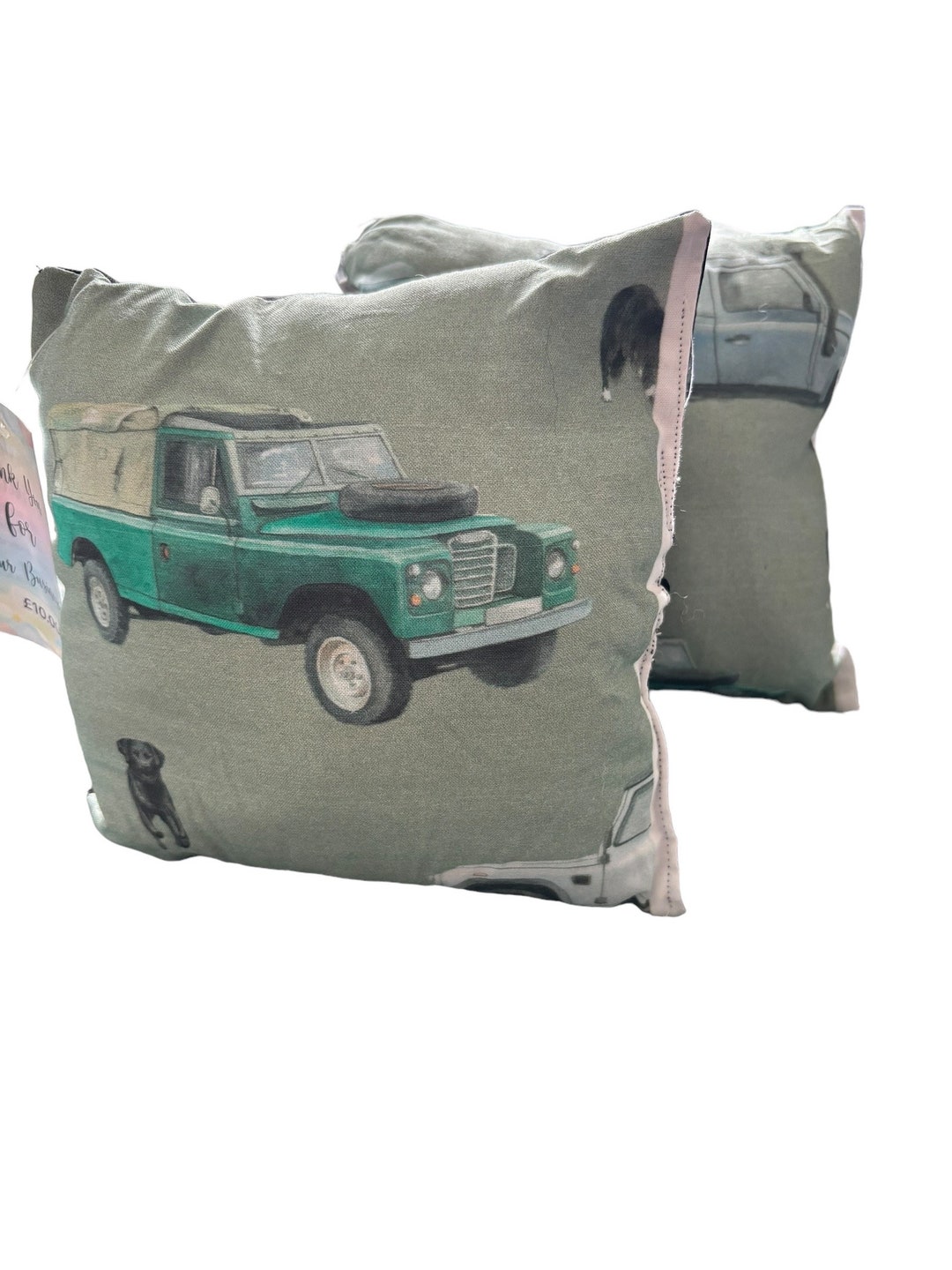 Handmade Extra Small Land Rover Defender Cushions - Classic - Etsy