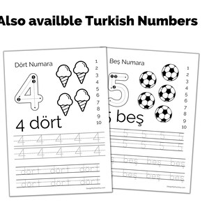 Learn Turkish Colours. Printable Flashcards in English and Turkish ...
