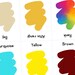 Learn Turkish Colours. Printable Flashcards in English and Turkish ...