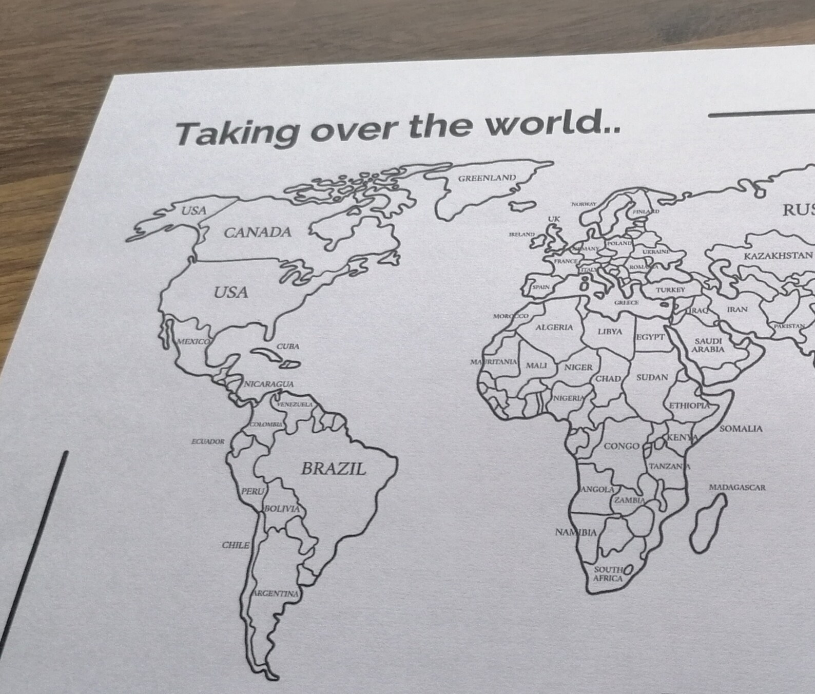 Tiktok Followers Map. Printable World Tracker. A4 Print at - Etsy UK