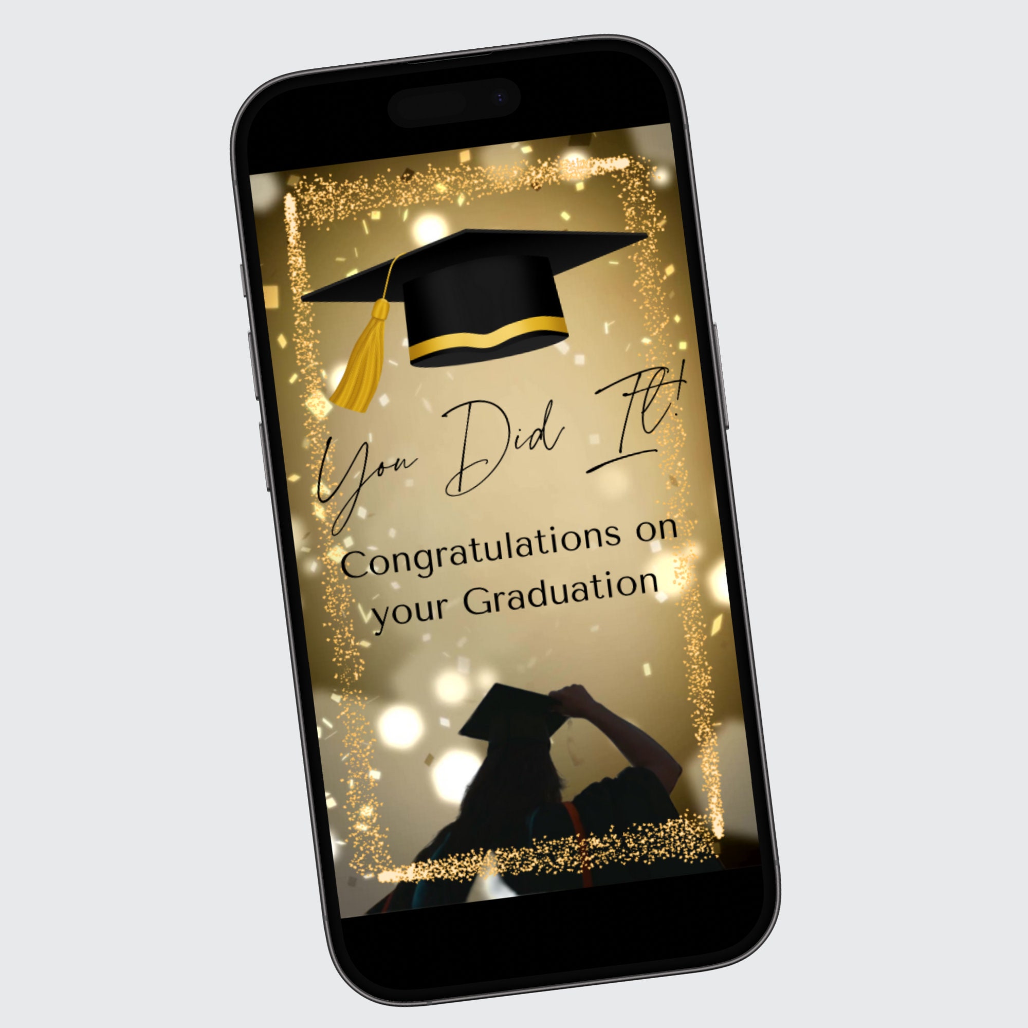 Graduation Ecard Animated Video With Sound, Congratulations on Your ...