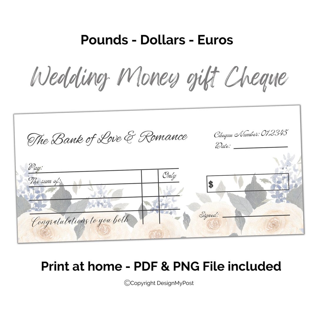 How to write out a check for a wedding gift | Honestweddingadvice.com