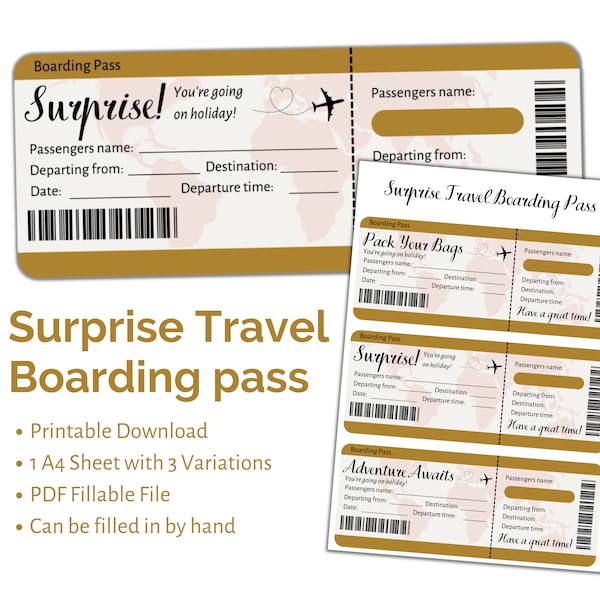 Mock Ticket Template - Etsy