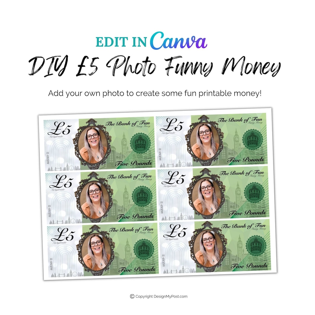 Printable Funny Money Money: Printable Play Money