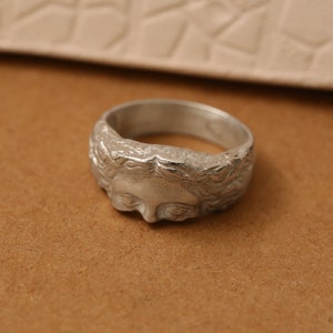 Venus Ring, Aphrodite Eyes Ring, Goddess Venus Ring in Sterling Silver ...