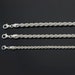 7 Mm Rope Chain Necklace,silver Rope Chain Men, Rope Chain, Chain for ...