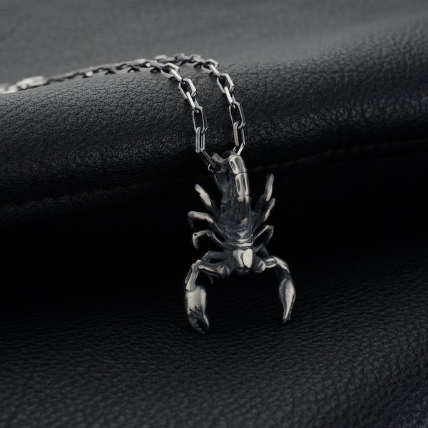 Scorpion Necklace - Etsy