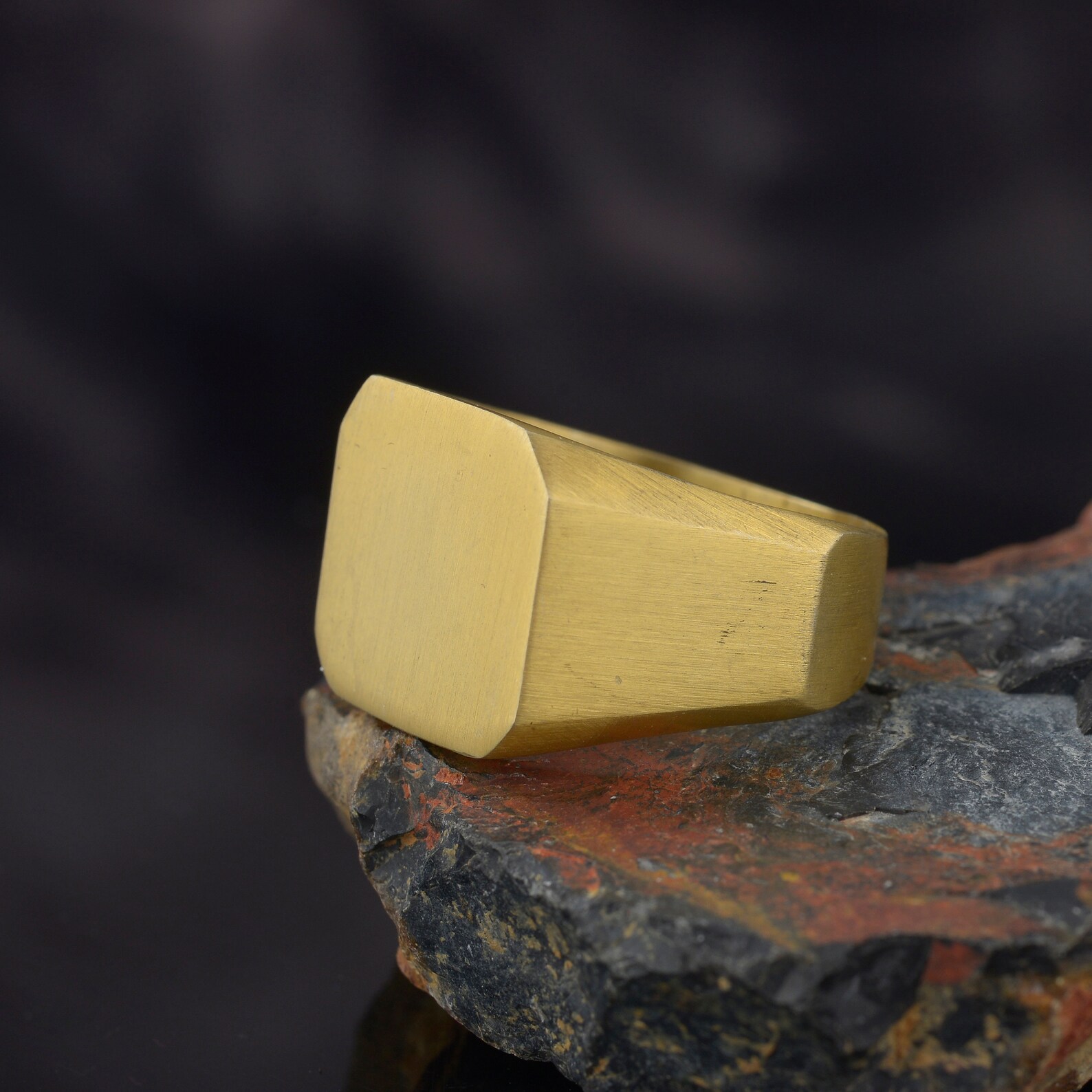 Classic Signet Ring Mens Signet Rings Vintage Ring Sterling - Etsy