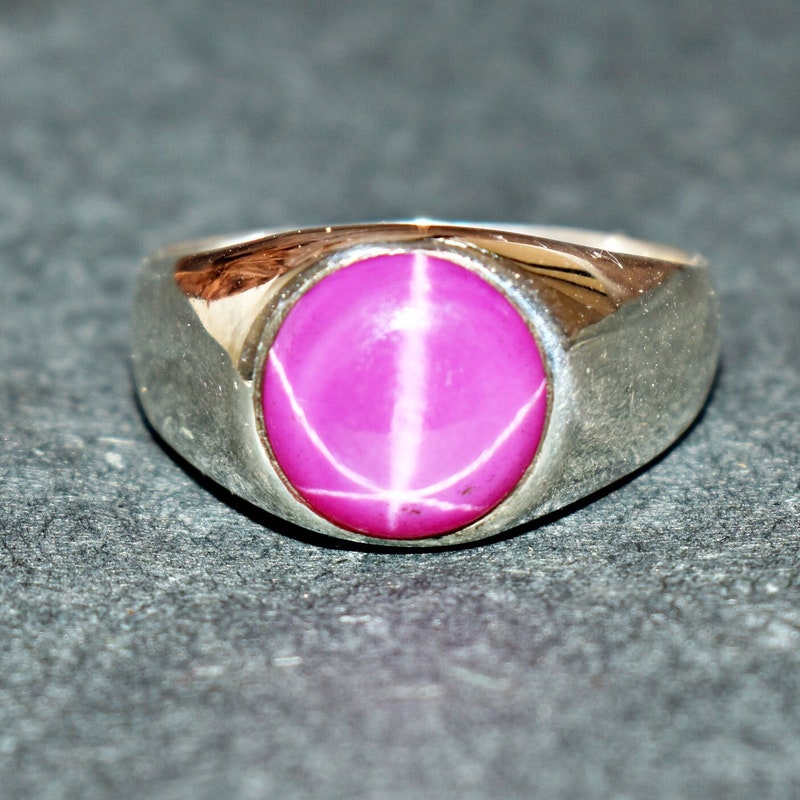 Star Ruby Ring - Etsy