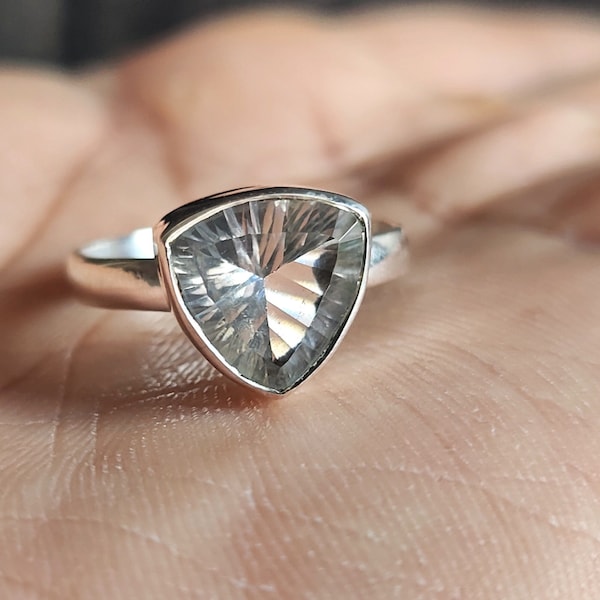 Quartz Crystal Ring - Etsy