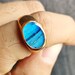 Labradorite Mens Ring, Signet Ring, 925 Solid Sterling Silver Ring, 22k ...