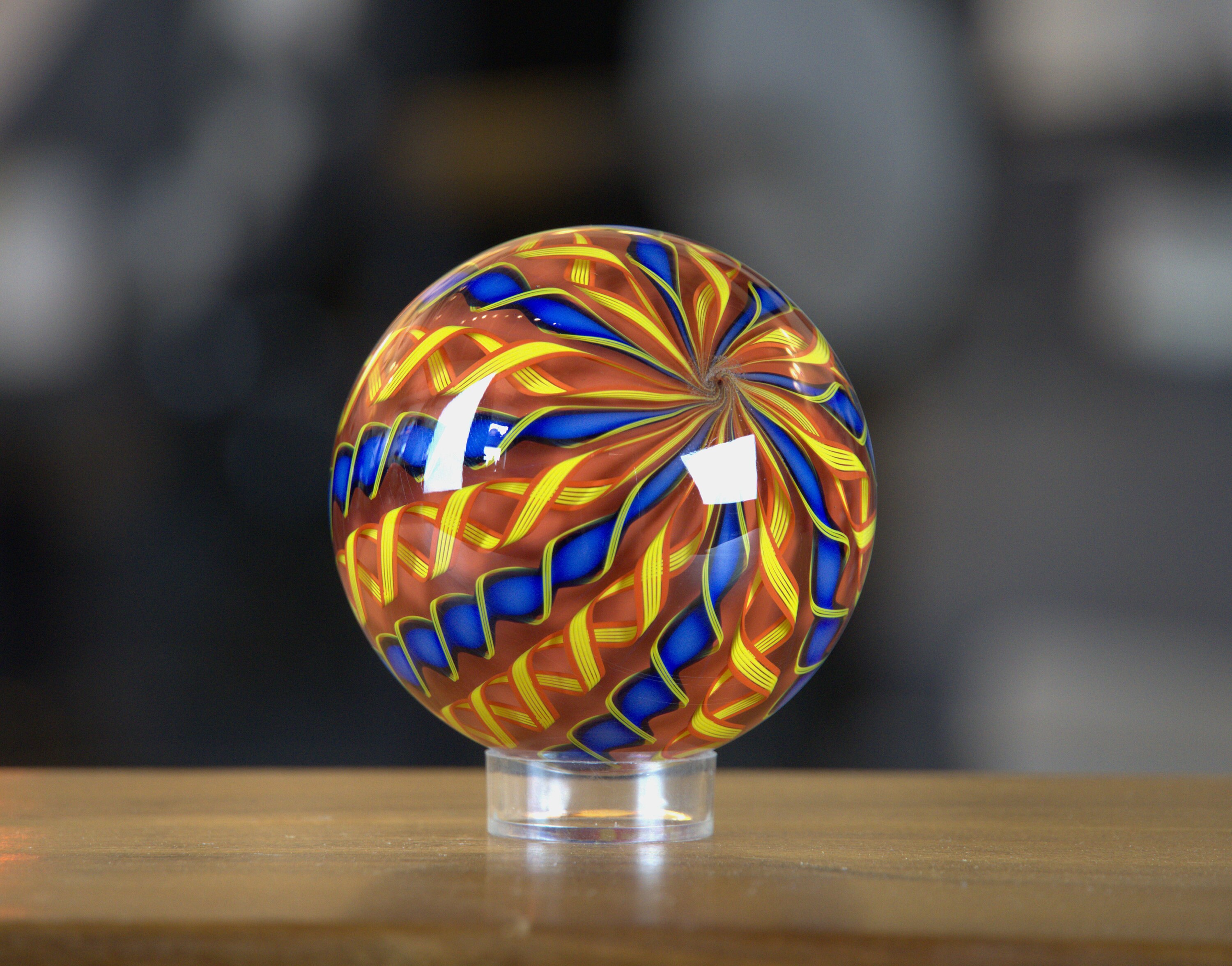 Jester Marble // Hand Crafted Glass - Etsy