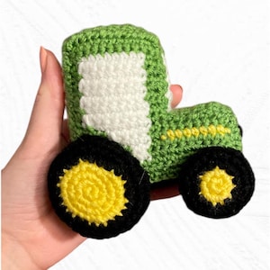 Crochet Tractor Pattern DIGITAL Download - Etsy