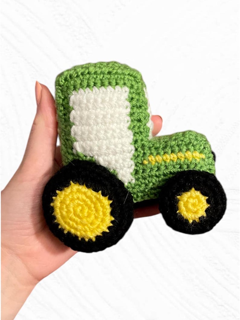 Crochet Tractor Pattern DIGITAL Download - Etsy