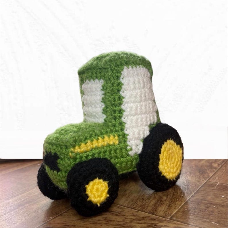 Crochet Tractor Pattern DIGITAL Download - Etsy