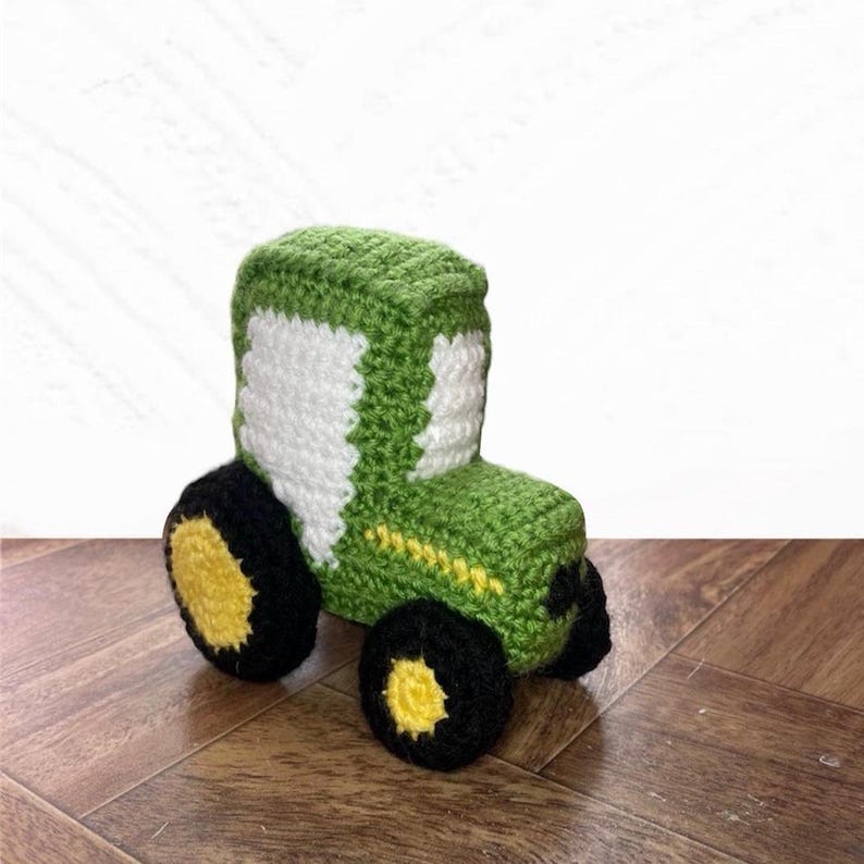 Crochet Tractor Pattern DIGITAL Download - Etsy