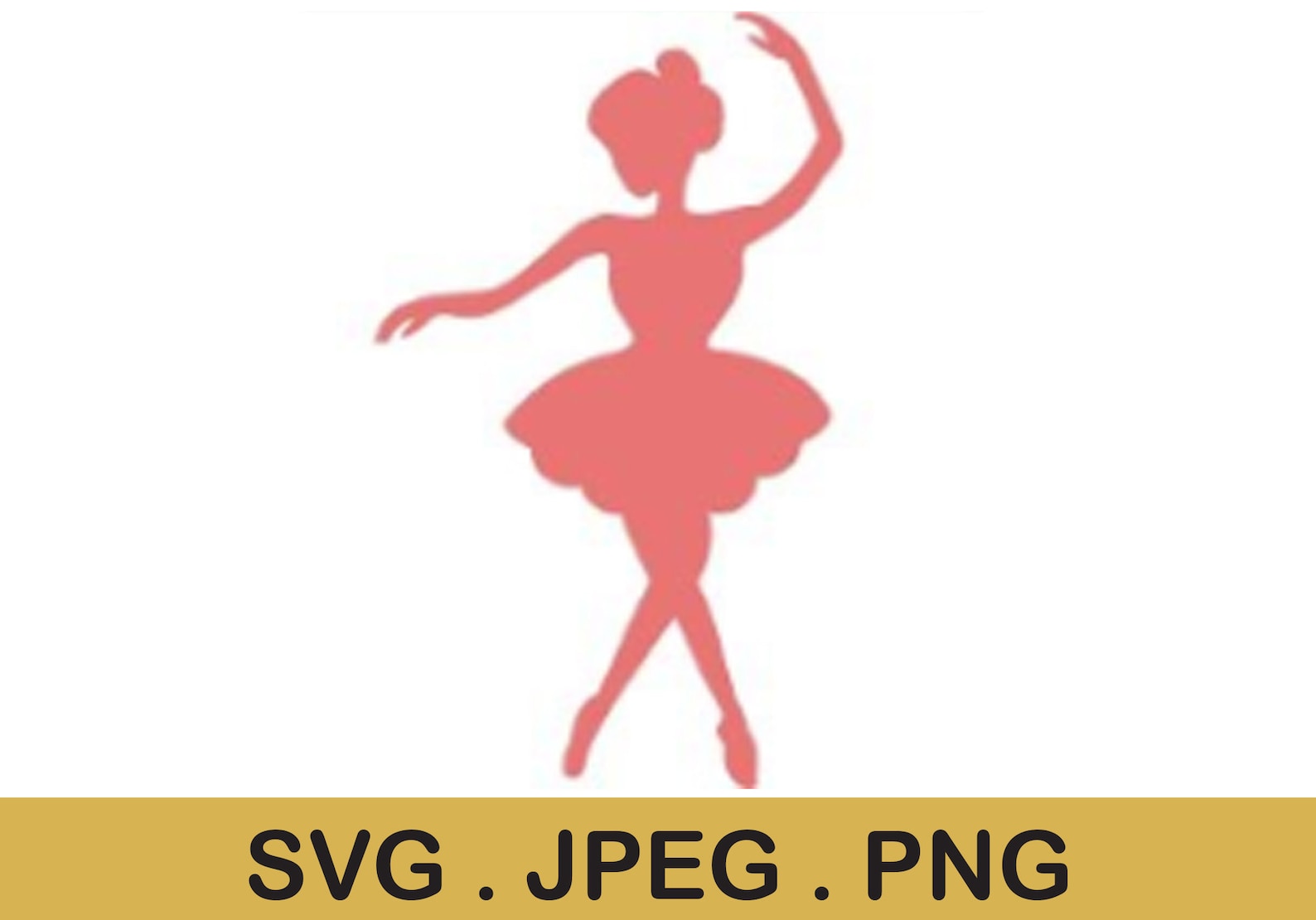 Ballet SVG, Silhouette SVG, Ballerina SVG File, Ballerina Cutting Image ...