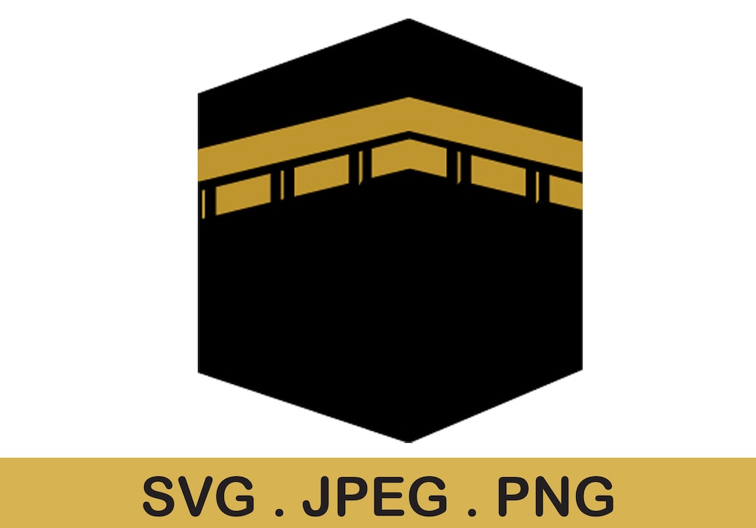 Kaaba SVG, Cricut Cutting SVG, Kaaba SVG File, Kaaba Cutting Image ...