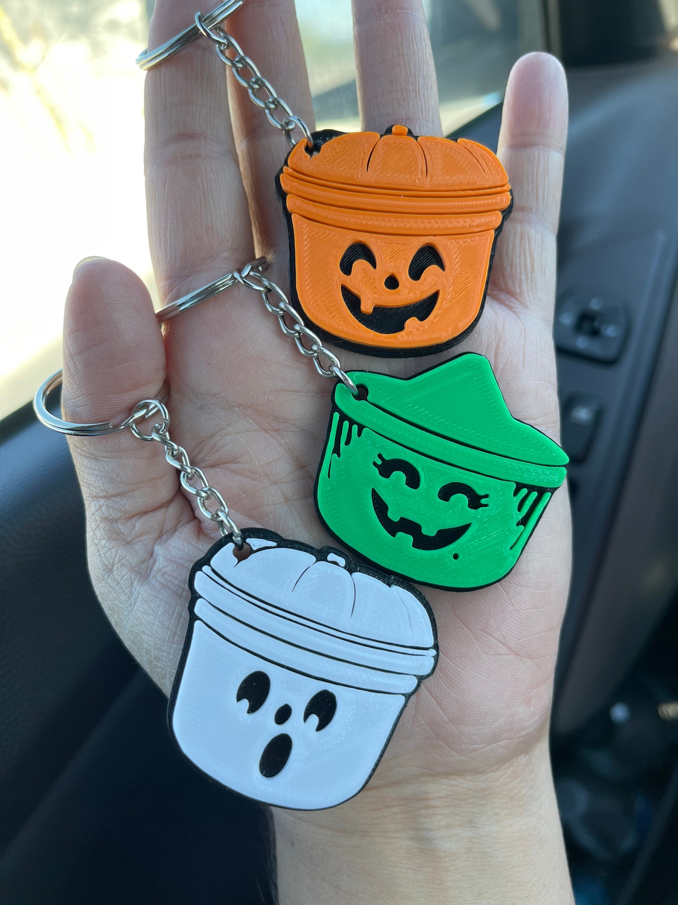 Mcdonalds Halloween Bucket Keychain - Etsy