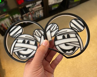 Mummy Mickey Ears - Etsy