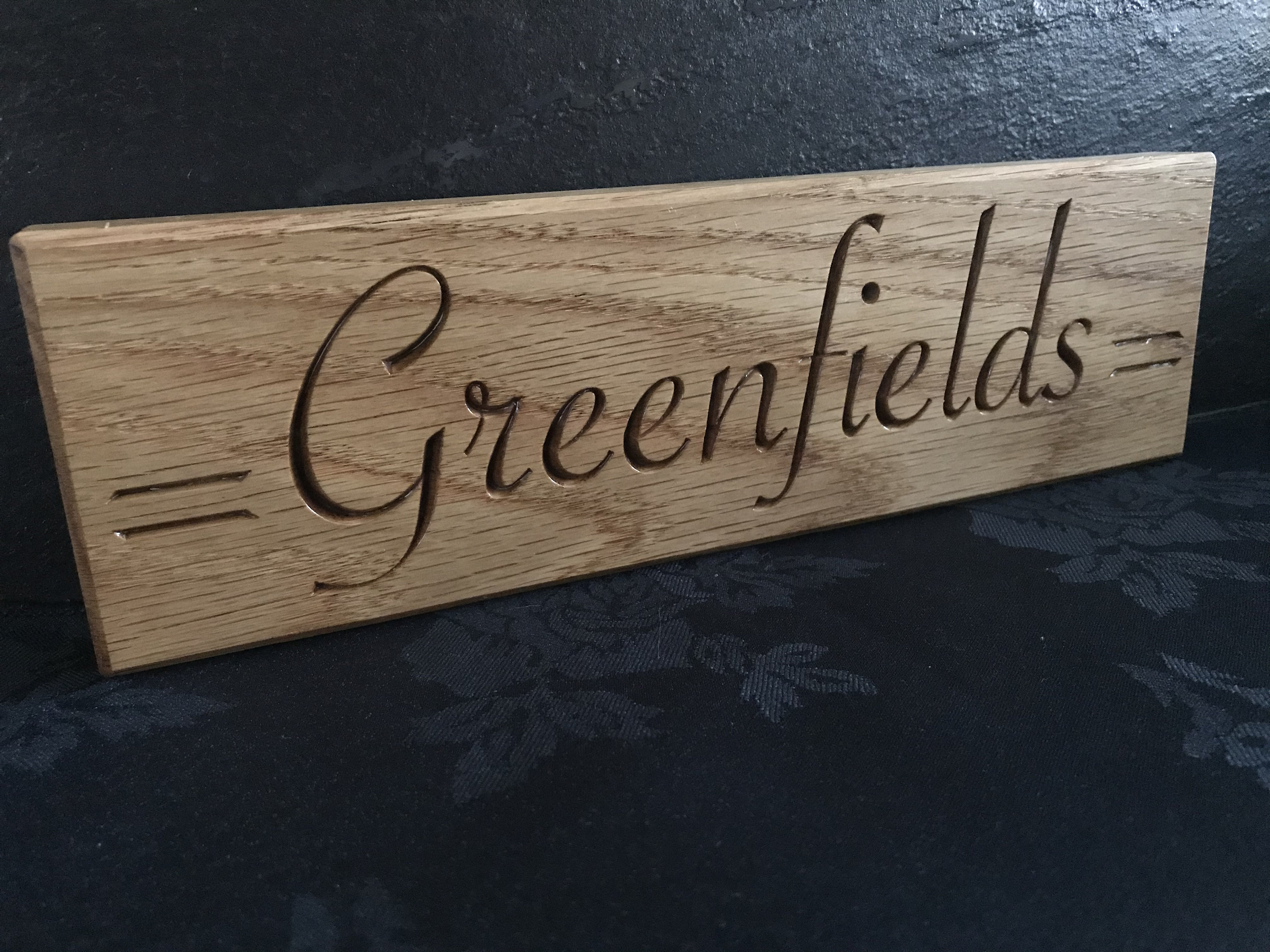 Large House Sign House Name Sign Wooden House Sign | Etsy UK