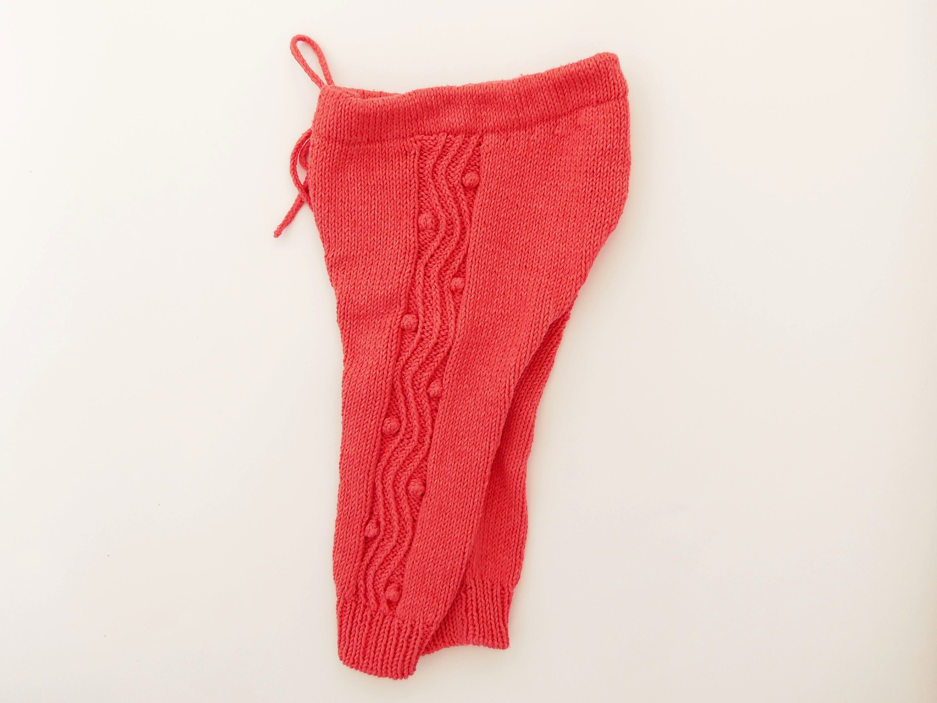 Wavy Pants, Knitting Pattern, 8 Sizes 3/6M, 6/12M, 12/18M, 18/24M, 2/3T ...