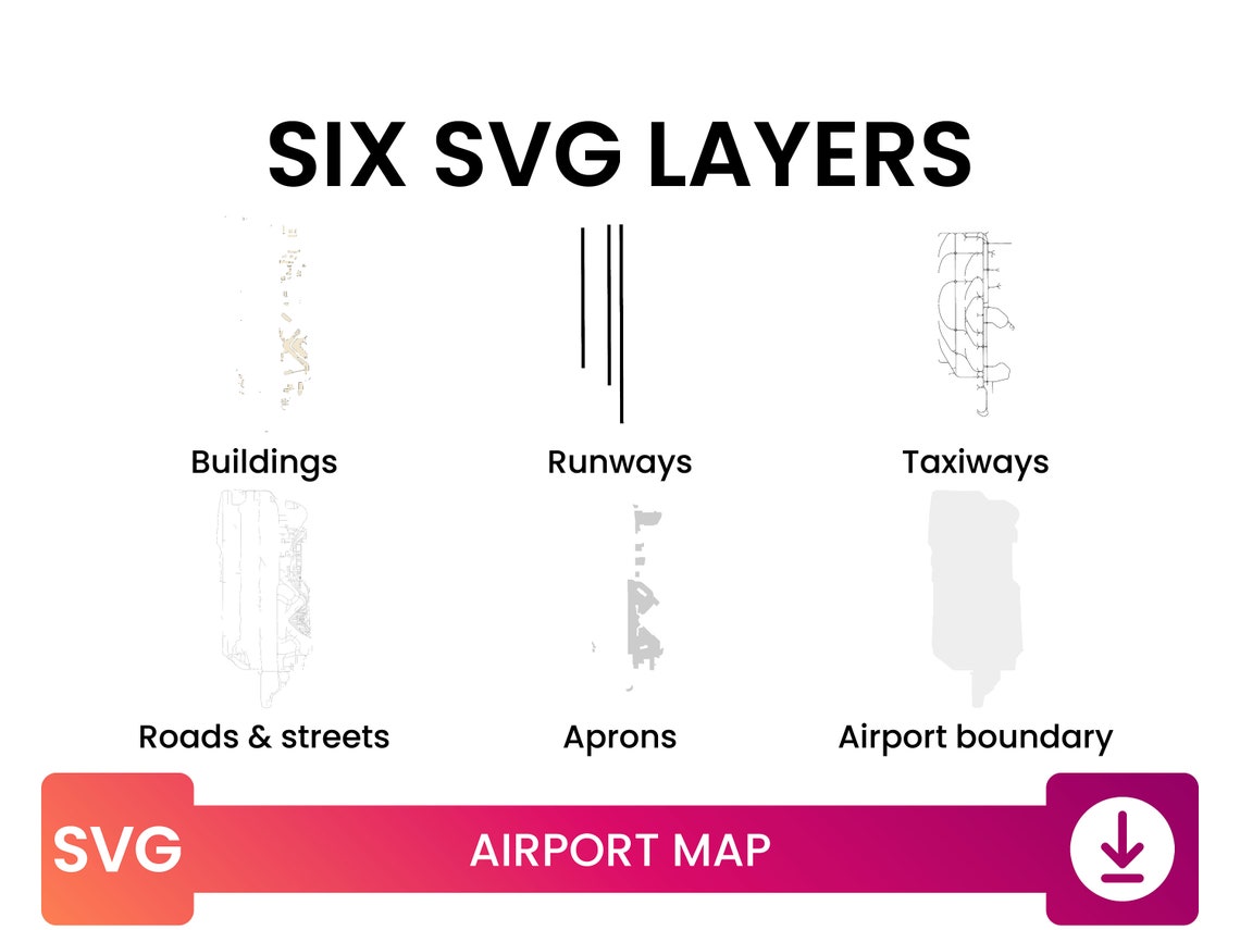 Airport Map of SEA Seattle Tacoma SEATAC Airport | Airport Diagram Map ...