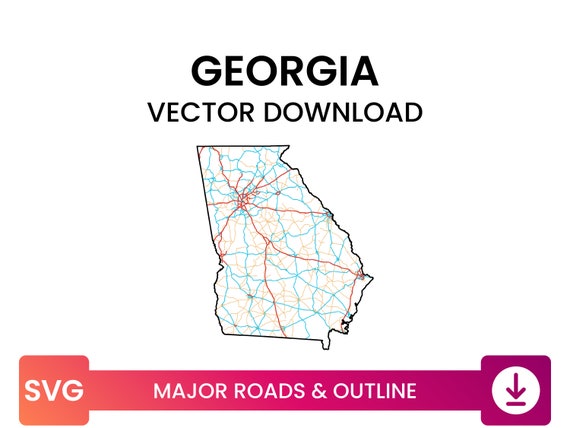Ga States Highway Maps