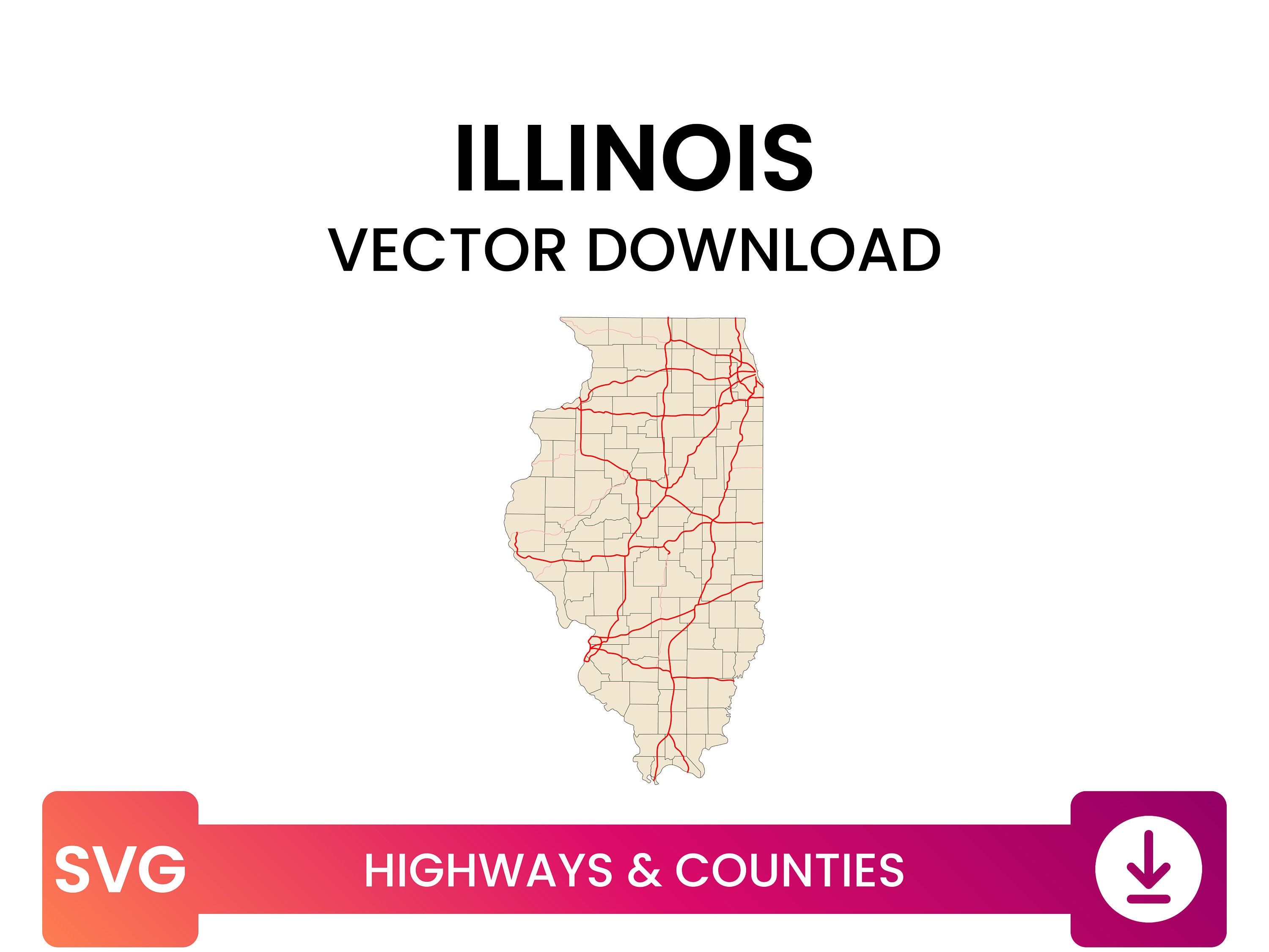Map Of Illinois Highways