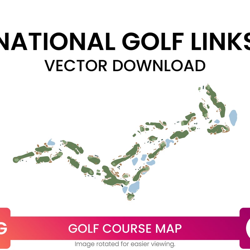 Laser Cut Golf Course Map - Etsy