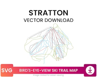 Stratton Trail Map - Etsy