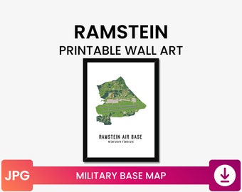 Ramstein Map - Etsy