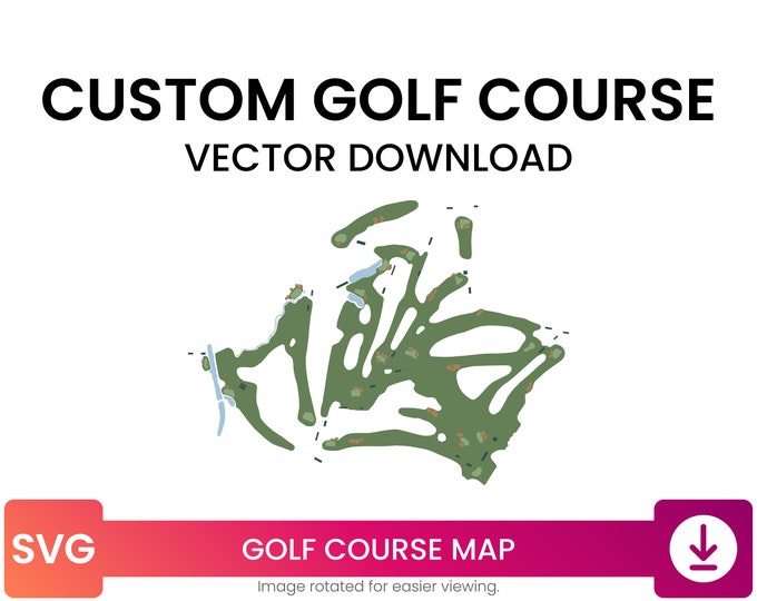 Golf Course Map of Pacific Dunes, Bandon Dunes Golf Resort, Oregon ...