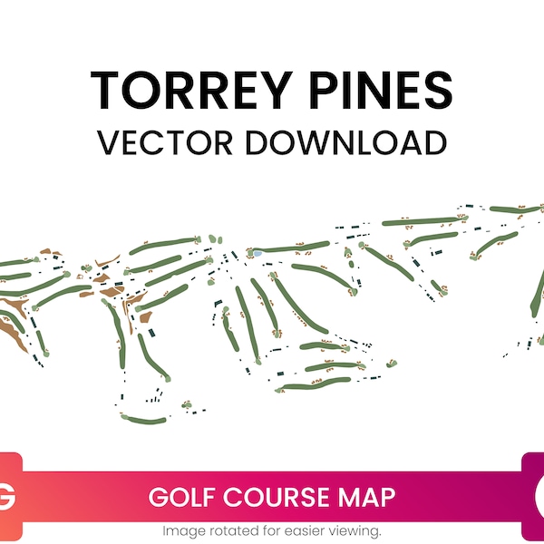 Torrey Pines Golf Course Svg - Etsy