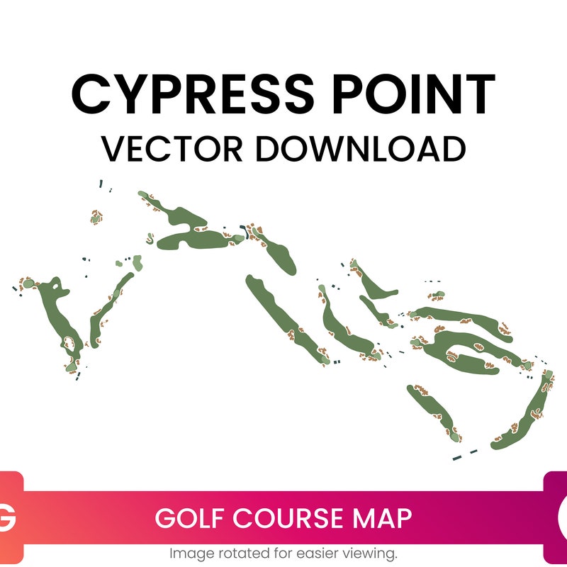 Laser Cut Golf Course Map - Etsy