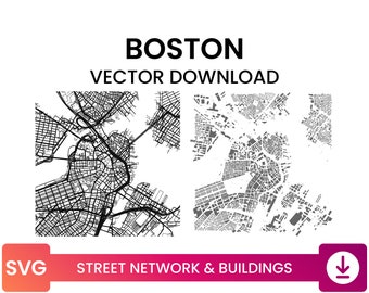Boston Massachusetts Svg - Etsy
