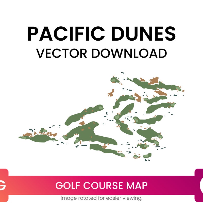 Laser Cut Golf Course Map - Etsy
