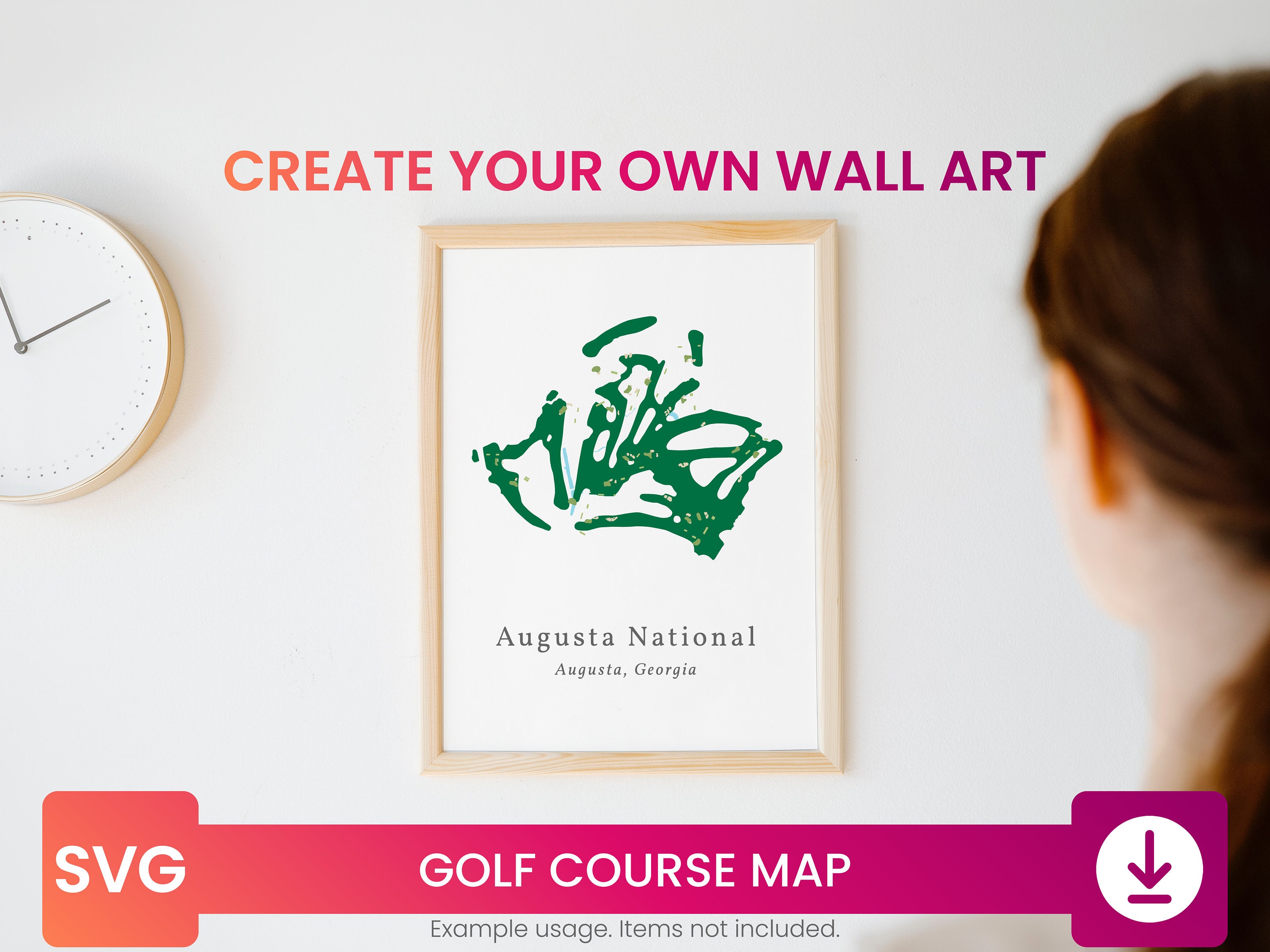 Golf Course Map of Pine Valley Golf Club, New Jersey, United States ...