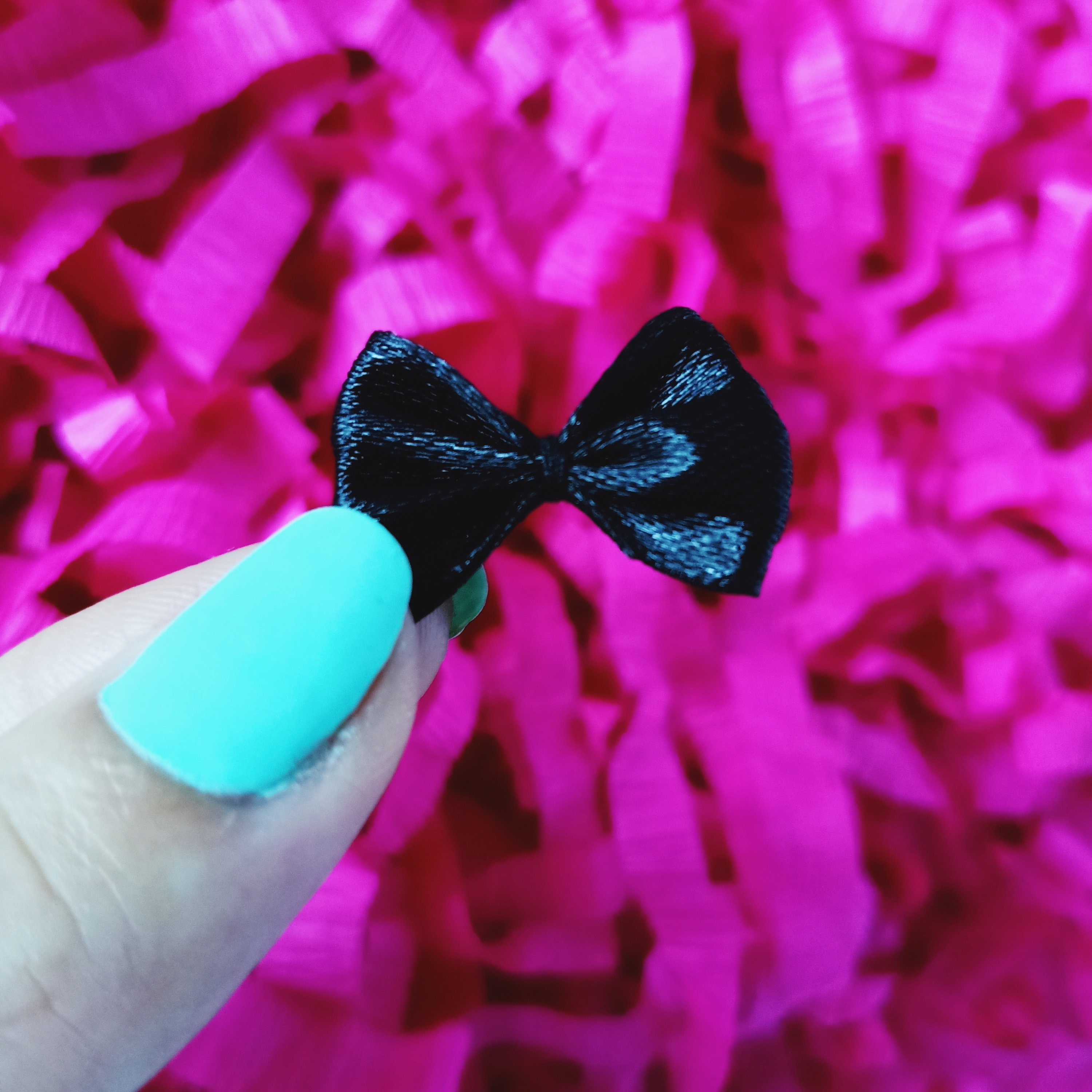12 Black Mini Bow Ties1 Inch Bows Black Ribbon Bowstiny Bow - Etsy