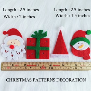 Fashion Mix Felt Christmas Package Decoration Noel (2santa Claus ...