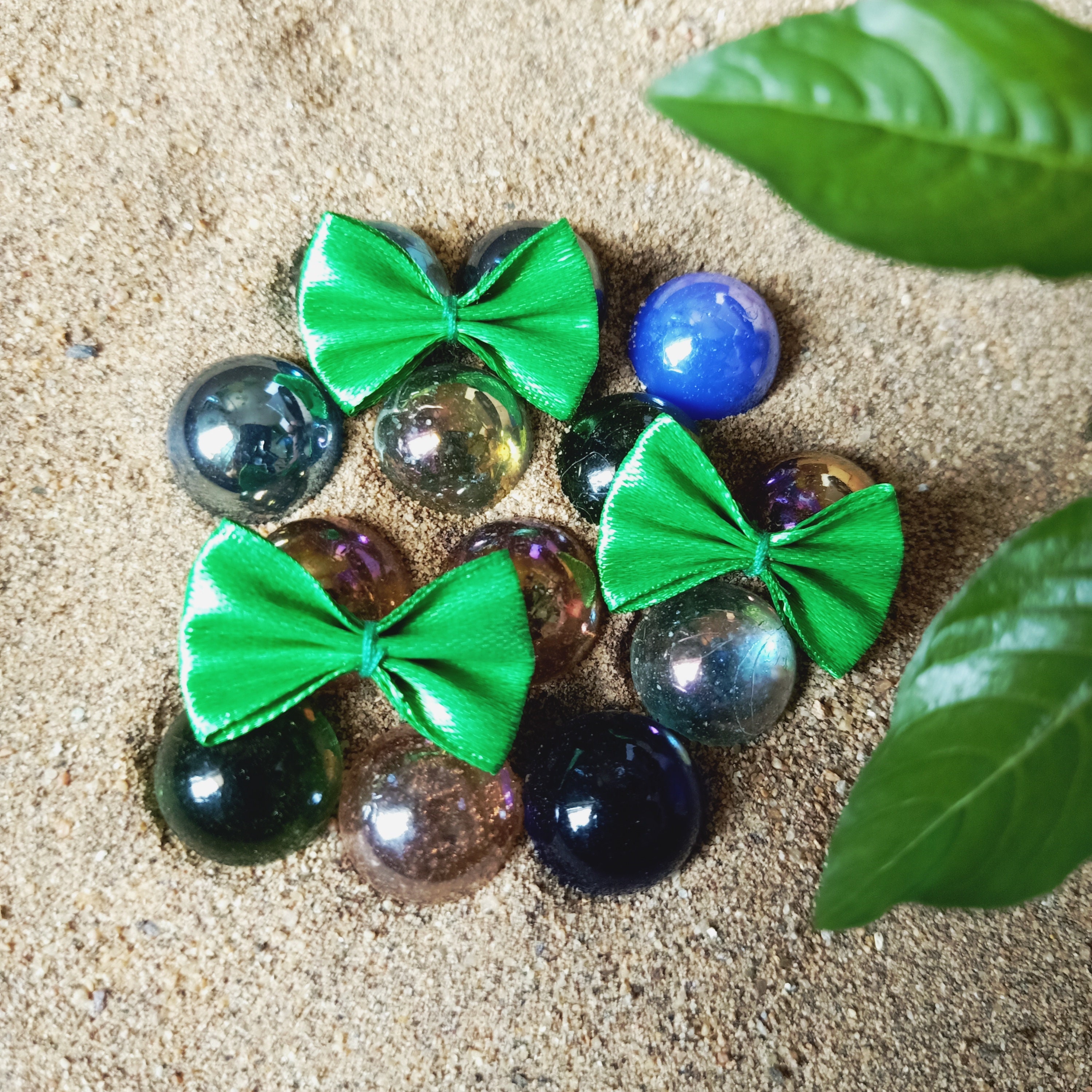 12 Green Bows 1 1/8 inches Bows Christmas Bows Mini Craft | Etsy