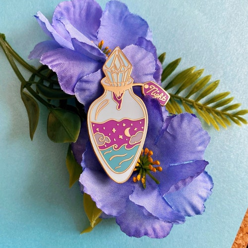 Hades Enamel Pin Hades Mortal Potion Enamel Pin Fantasy - Etsy